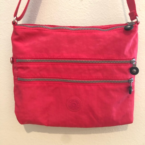 Kipling | Bags | Kipling Pink Alvar Crossbody Bag | Poshmark